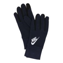 Nike Fingerhandschuhe 'Club Fleece 2.0' Herren Größe S marine / weiß
