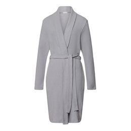 Hanro Short Bathrobe ' Easy Wear ' female Grey size S