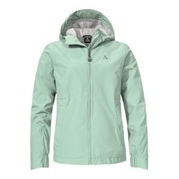 Sch&ouml;ffel Sch&ouml;ffel Outdoorjacke 'Bohorok' Damen Gr&ouml;&szlig;e 4XL dunkelgrau / mint