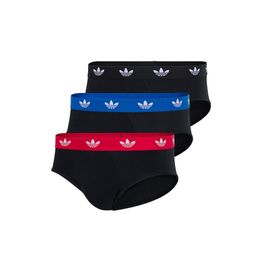 adidas originals Slip 'Comfort Flex' Herren Gr&ouml;&szlig;e M blau / rot / schwarz
