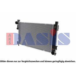 AKS DASIS Kühler, Motorkühlung für MERCEDES-BENZ 2035003903 A2035000503 A2035000603 121400N