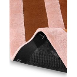 benuta Finest Kurzflor Teppich Maxim Orange 160x230 cm - Moderner Kurzflor-Teppich für Wohnzimmer