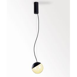 Delta Light Gibbo 2700 K Schwarz Glass Amber