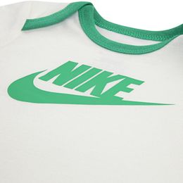 Neugeborenen-Geschenkset Nike Sportswear "NKN SUSTAINABLE 3PC FZ SET", Kinder, Gr. 56, stadium grün, Sweatware, Obermaterial: 100% Polyester, KOB Set-Artikel, für Babys