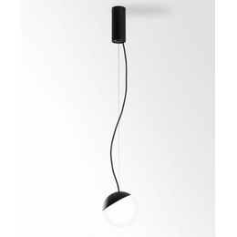 Delta Light Gibbo 2700 K Schwarz Glass Opal White