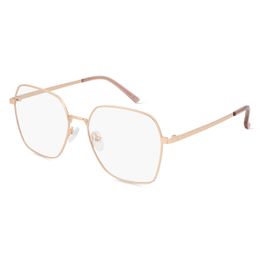 Fielmann BD 558 FA SOFIA Brille Damen | Fassung: Vollrand, Geometrisch, Rosegold Gl&auml;nzend