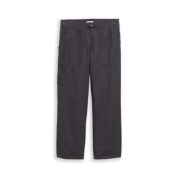 Tom Tailor Jungen Relaxed Baggy Hose, grau, Uni, Gr. 170
