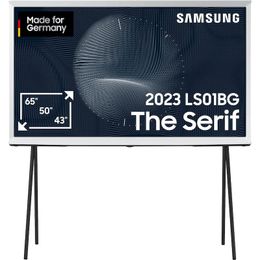Samsung LED-Fernseher »GQ50LS01BGU« 125 cm/50 Smart-TV Ikonisches Design, Mattes Display, QLED-Bildqualität Cloud White Adaptive Picture passt das...
