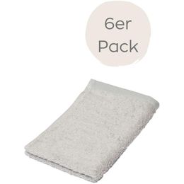 WEWO-Fashion WEWO FASHION Gästehandtücher »9517G« saugstark lightgrey Obermaterial: 100% Baumwolle B/L: 30 cmx50 cm