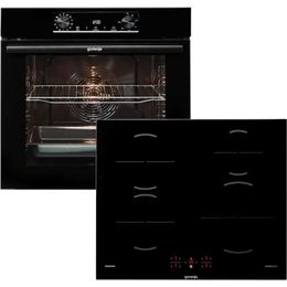 Gorenje Backofen-Set &raquo;BOP6737E02BK&laquo; mit Teleskopauszug nachr&uuml;stbar Pyrolyse-Selbstreinigung 2 Stk. tlg. Pyrolyse: Selbstreinigung durch hohe Hitze...