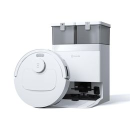 Ecovacs Saugroboter »mit Wischfunktion, DEEBOT T30C OMNI« Saug-und Wischroboter mit Absaugstation Weiß