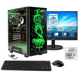 Hyrican Gaming-PC-Komplettsystem »Rockstar SET02192« 23, 8 ′′ Intel Core i5 GeForce RTX 3060 16 GB RAM 960 GB SSD Windows 11, inklusive 24" Monitor...