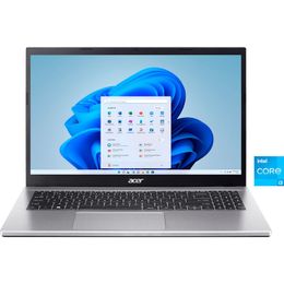 Acer Notebook »A315-59-38NS« 39, 62 cm / 15, 6 ′′ Intel Core i3 UHD Graphics 512 GB SSD Pure Silber