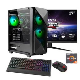 Hyrican Gaming-PC-Komplettsystem »Striker SET02263« 27 ′′ Ryzen Ryzen 5 GeForce RTX 3060 16 GB RAM 960 GB SSD 5600X, Windows 11, inklusive 27"...