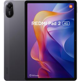 Xiaomi Tablet »Redmi Pad 2 4G« (27, 94 cm / 11 ′′) Android 128 GB 2.5K 4G (LTE) ) Graphite Gray Unterstützt Hi-Res Audio und Dolby Atmos