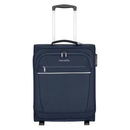 Travelite Weichgepäck-Trolley »CABIN Bordtrolley, 52 cm« 39 l 2 Rollen Reisegepäck Handgepäck-Koffer Reisekoffer mit Zahlenschloss marine