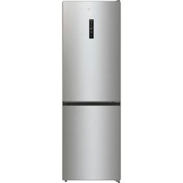 Gorenje Kühl-/Gefrierkombination »NK79B0DXL« 185 cm hoch 60 cm breit Edelstahl LED-Innenbeleuchtung