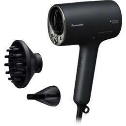 Panasonic Haartrockner »EH-NA0J-N825« 1.600 W 2 Aufsätze nanoe MOISTURE+ und Mineral Haartrockner, vielseitige Modi, kompakt schwarz Zwei...