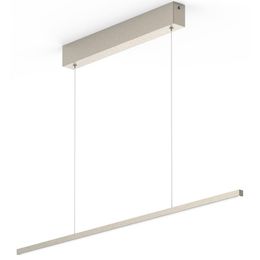 Evotec LED Pendelleuchte &raquo;eXiro&laquo; LED-Board 1 Stk. Warmwei&szlig; dezent, Made in Germany edelstahlfarben