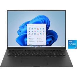 LG Notebook »Gram 16" Laptop, 16GB RAM, 1TB SSD, Windows 11 Home, « 40, 6 cm / 16 ′′ Intel Core i5 Iris Xe Graphics 1.000 GB SSD Schwarz sind eine...