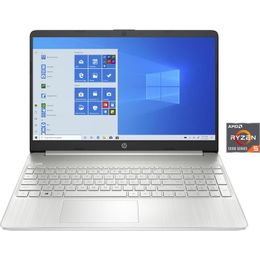 HP Notebook »15s-eq2200ng« 39, 6 cm / 15, 6 ′′ AMD Ryzen 5 Radeon Graphics 512 GB SSD Windows 11 Natural Silver