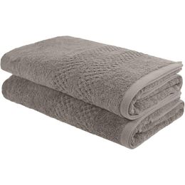 my home Saunatuch &raquo;Regona, 80x200cm, flauschig und weich, 100% Baumwolle, 500 gr/m&sup2;&laquo; Premium Handt&uuml;cher mit Bord&uuml;re, Handtuch-Set, 5 Jahre Garantie...