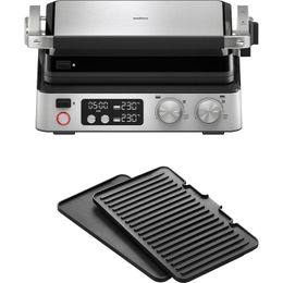 Braun Kontaktgrill »MultiGrill 7 CG 7040 - 3 Kochpositionen, bis 230°C, 12 Burger Patties« 2000 W Spülmaschinenfeste Platten + individuell...