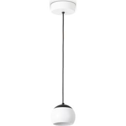 Paco Home Pendelleuchte »CLEO« Warmweiß LED Pendelleuchte Wohnzimmer Hängelampe Esszimmer Küchenlampe Kugel Schwarz