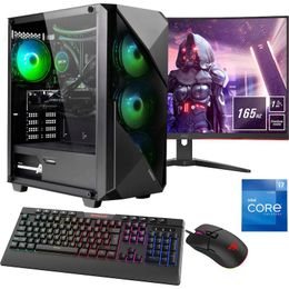 Hyrican Gaming-PC-Komplettsystem »Striker SET02295« 31, 5 ′′ Intel Core i7 GeForce RTX 3070 16 GB RAM 1.000 GB SSD Windows 11, i7-12700F, inklusive...