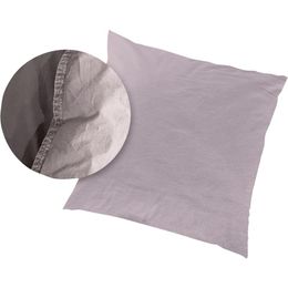 Primera Kissenbez&uuml;ge &raquo;Kissenbez&uuml;ge &raquo;Stone Washed&laquo;, (2 St&uuml;ck)&laquo; mit Stone-Washed Optik rosa Renforc&eacute;, Obermaterial: 100% Baumwolle