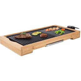 Tristar Tischgrill »BP-2641« 2200 W schwarz/natur Antihaftbeschichtung
