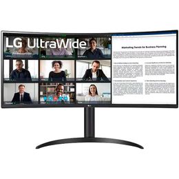 LG Curved-LED-Monitor &raquo;34WR55QC&laquo; 86 cm/34 &prime;&prime; 3440 x 1440 px WQHD 5 Reaktionszeit 100 Hz schwarz