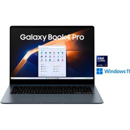 Samsung Notebook »Galaxy Book4 Pro (NP960X ) 14''« 35, 6 cm / 14 ′′ Intel Core Ultra 7 512 GB SSD Intel Core Ultra 7 Prozessor, 16 GB + 512 GB Grau...