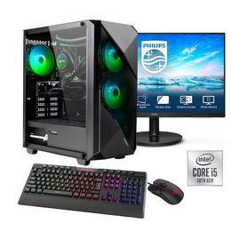 Hyrican Gaming-PC-Komplettsystem »Striker SET02208« 23, 8 Intel Core i5 GeForce RTX 3060 16 GB RAM 960 GB SSD Windows 11, inklusive 24" Monitor...