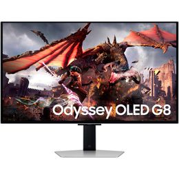 Samsung Gaming-Monitor »S32DG800SU« 80 cm/32 ′′ 3840 x 2160 px 0, 03 Reaktionszeit 240 Hz silber