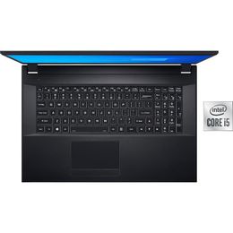 Hyrican Notebook »1642« 43, 18 cm / 17, 3 ′′ Intel Core i5 UHD Graphics 1.000 GB SSD schwarz Intel Dual AC WLAN und Bluethooth, 1.0 MP DH Video Kamera