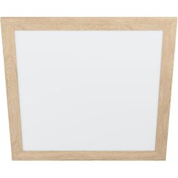 Eglo Deckenleuchte &raquo;PIGLIONASSO&laquo; LED-Modul 1 Stk. Neutralwei&szlig; Deckenleuchte Holz, Kunststoff - 32W - Neutralwei&szlig; wei&szlig;