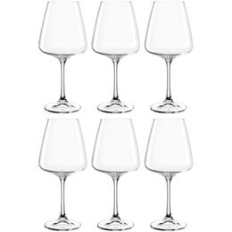Leonardo Weinglas »Weißweinglas PALADINO, 540 ml, 6er-Set« Kelchglas, spülmaschinengeeignet transparent