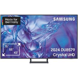 Samsung LED-Fernseher »GU55DU8579U« 138 cm/55 Smart-TV Crystal UHD, Q-Symphony, 3D Dolby Surround Sound, HDR10+, Smart-Hub schwarz Object Tracking...
