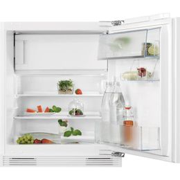 AEG Einbauk&uuml;hlschrank 6000 &raquo;OSF61I82EF&laquo; 81,9 cm hoch 59,6 cm breit 4-Sterne-Gefrierfach: Kalte -18&deg; C, sogar im Inneren des K&uuml;hlschranks silber 4-