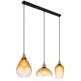Globo LIGHTING Hängeleuchte »SALVY« E27 1 Stk. Hängelampe/Pendelleuchte/Esszimmer/Wohnzimmer/Esstisch schwarz