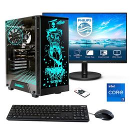 Hyrican Gaming-PC-Komplettsystem »Rockstar SET02365« 27 ′′ Intel Core i7 GeForce RTX 3060 16 GB RAM 1.000 GB SSD inklusive 27" Monitor Philips...