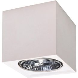 SOLLUX LIGHTING Deckenleuchte »SEIDA« GU10 1 Stk. leuchtet nieder Weiss