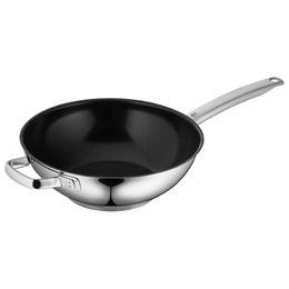 WMF Wok »Durado Wokpfanne Induktion Ø 28 cm, keramische Antihaftbeschichtung« Cromargan Edelstahl Rostfrei 18/10 1 Stk. tlg. backofengeeignet,...