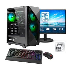 Hyrican Gaming-PC-Komplettsystem »Striker SET02203« 23, 8 ′′ Intel Core i7 GeForce RTX 3070 16 GB RAM 960 GB SSD Windows 11, inklusive 24" Monitor...