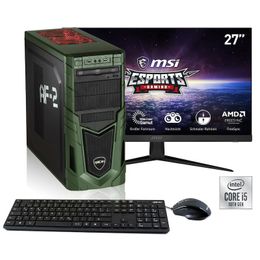 Hyrican Gaming-PC-Komplettsystem »Military SET02238« 27 ′′ Intel Core i5 GeForce RTX 3060 16 GB RAM 1.000 GB SSD Windows 11, inklusive 27" Monitor...