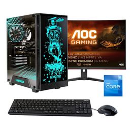 Hyrican Gaming-PC-Komplettsystem »Rockstar SET02318« 31, 5 ′′ Intel Core i5 GeForce RTX 3070 16 GB RAM 1.000 GB SSD Windows 11, inklusive 31, 5"...