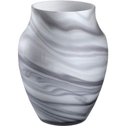 Leonardo Tischvase »Dekovase POESIA, in Marmoroptik« aus Glas, handgefertigt, Höhe ca. 22, 5 cm bunt 0