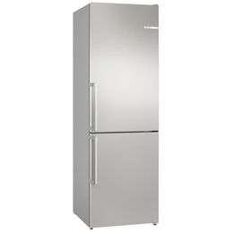 Bosch Kühl-/Gefrierkombination Serie 4 »KGN36VIBT« 186 cm hoch 60 cm breit Inox Ablagen aus Sicherheitsglas: Sichere Aufbewahrung deiner...