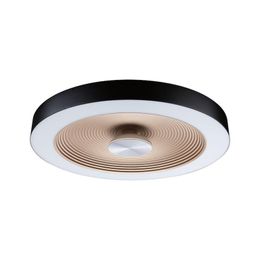 Paulmann LED Deckenleuchte »LED Deckenleuchte Volea IP44 3000K 500lm / 2400lm 230V 4 / 1x18, 5W« 1 Stk. Warmweiß Dimmer schwarz/goldfarben